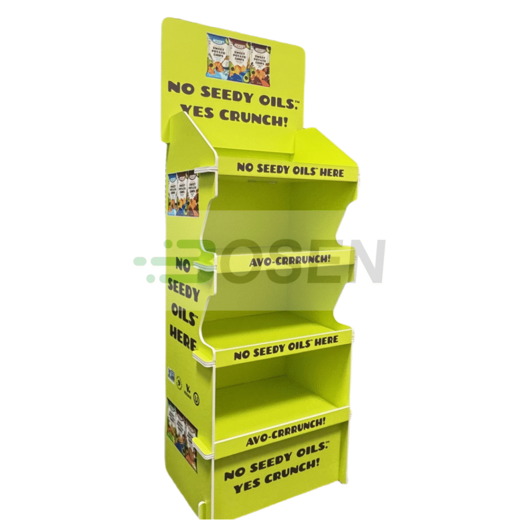 Custom Commercial Snack Display Stand - Durable Chip Holder for ...
