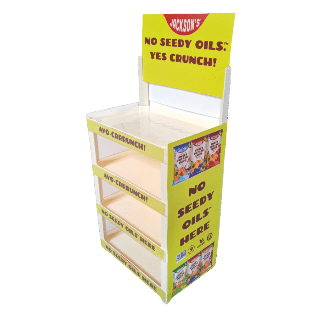 Heavy-Duty Lubricant Oil Display Stand Plastic Retail Rack for Motor ...